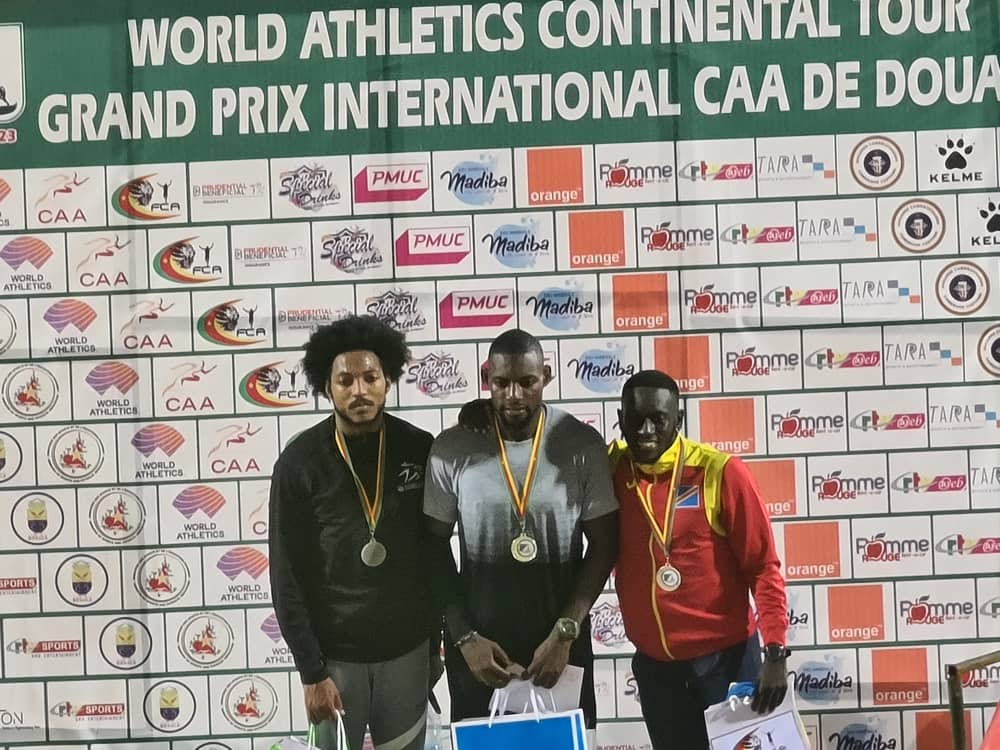 ATHLÉTISME : Lasconi Mulumba et Olivier Mwimba arrachent 2 médailles en ...