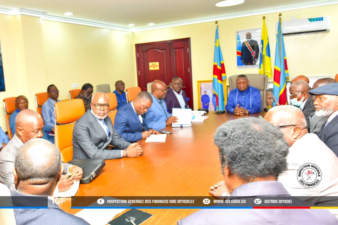 CONTRÔLE DES FINANCES PUBLIQUES : Echange d’expériences l’IGF/RDC ...
